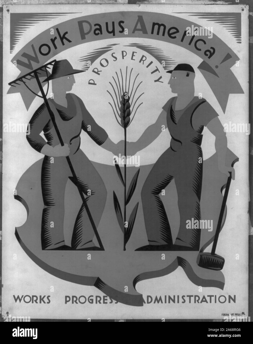 Work pays america hi-res stock photography and images - Alamy