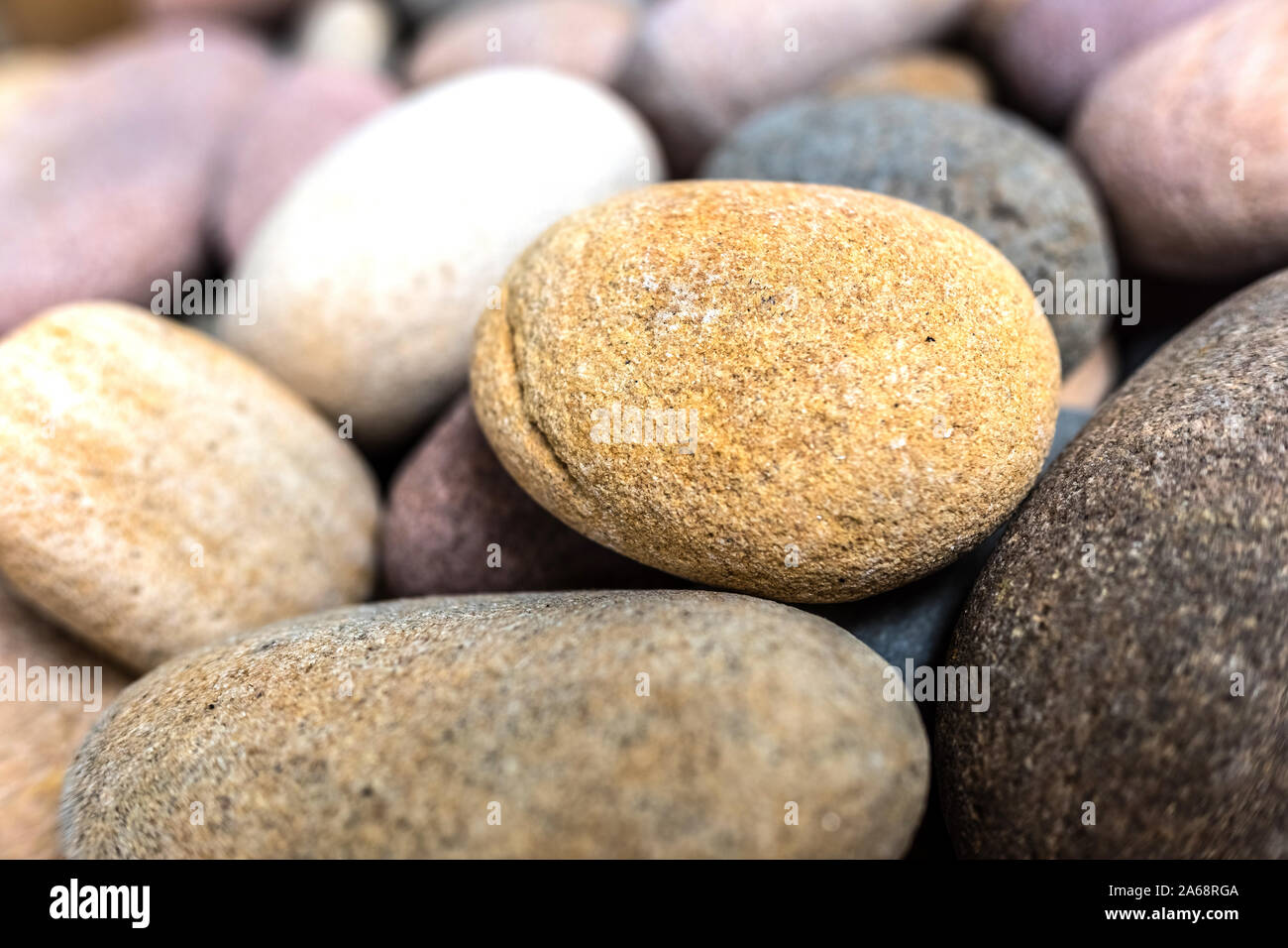 Natural background composed of pebbles and small rocks Stock Photo - Alamy