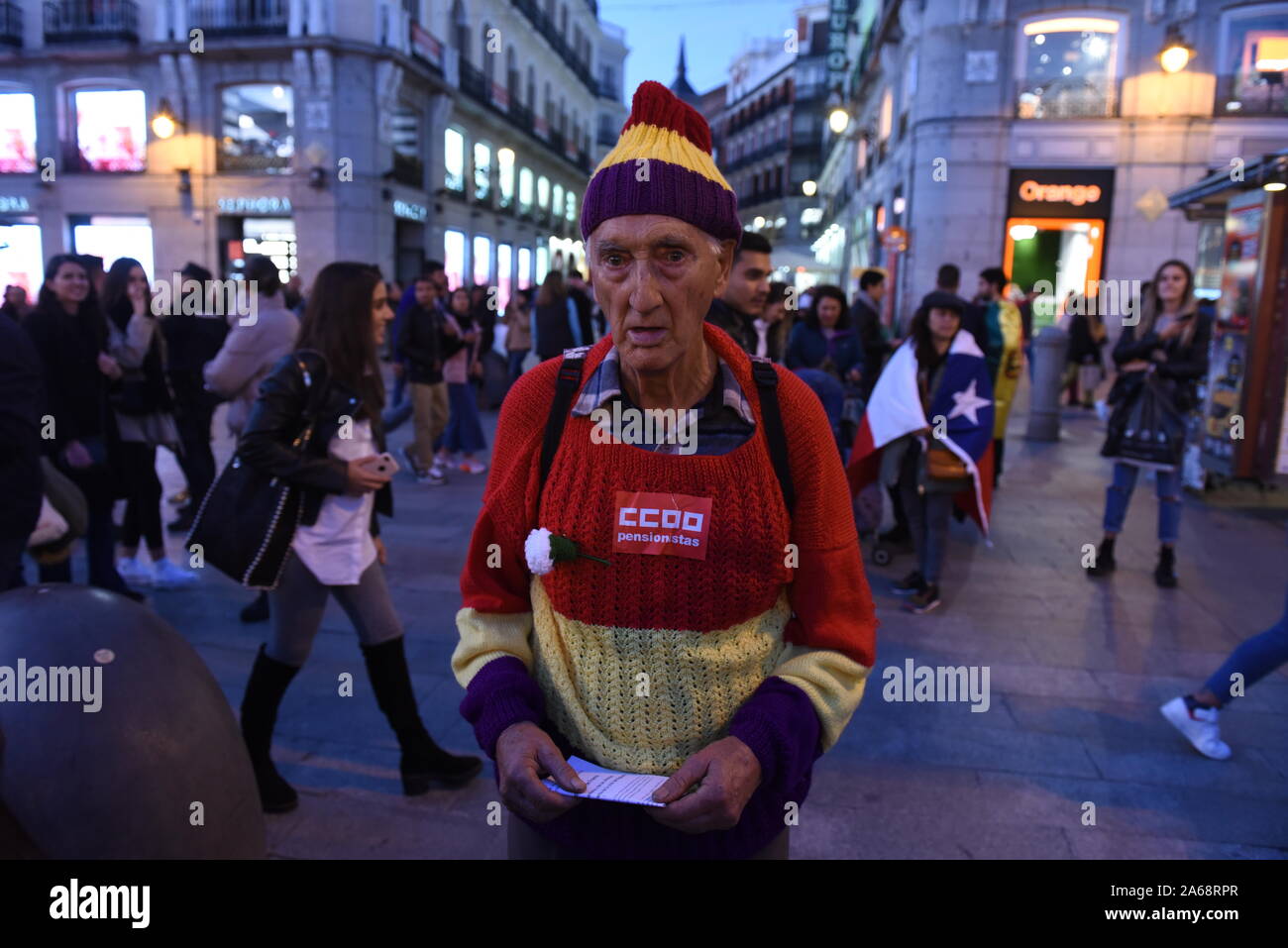 Old Man Protest High Resolution Stock Photography and Images - Alamy