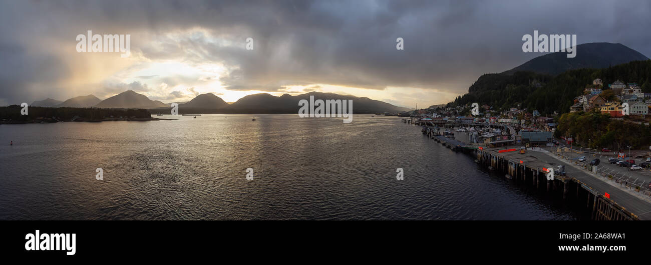 Ketchikan, Alaska, United States - September 26, 2019: Beautiful ...