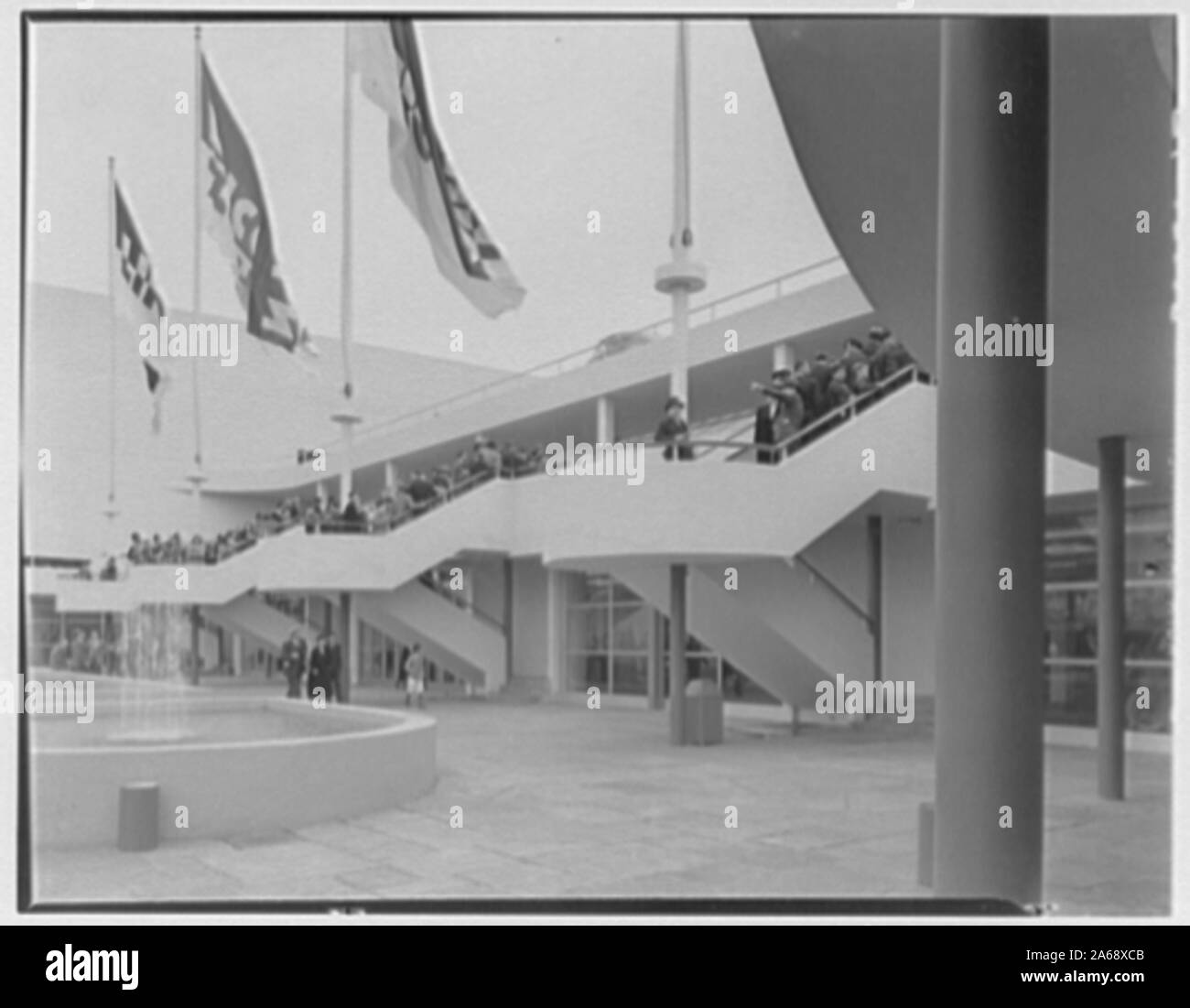 World's Fair, Ford Motor Building Stock Photo - Alamy