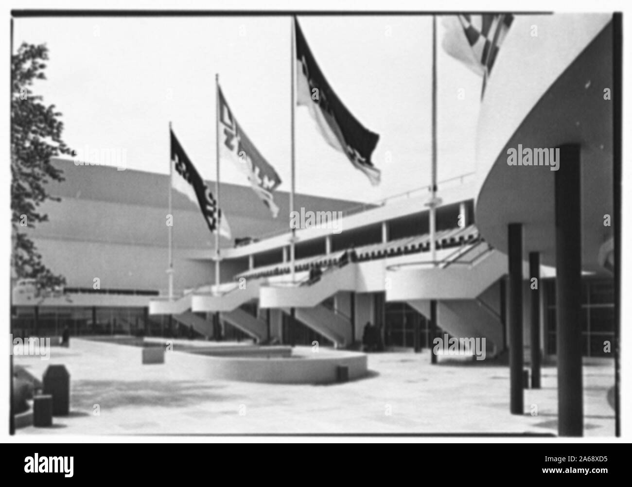 World's Fair, Ford Motor Building Stock Photo - Alamy