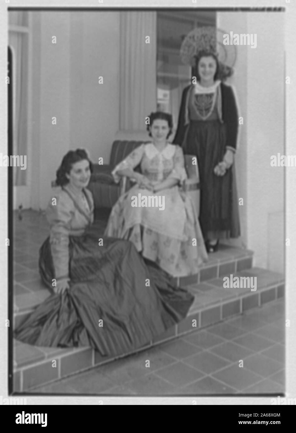 World's Fair, Italian Line restaurant Stock Photo - Alamy