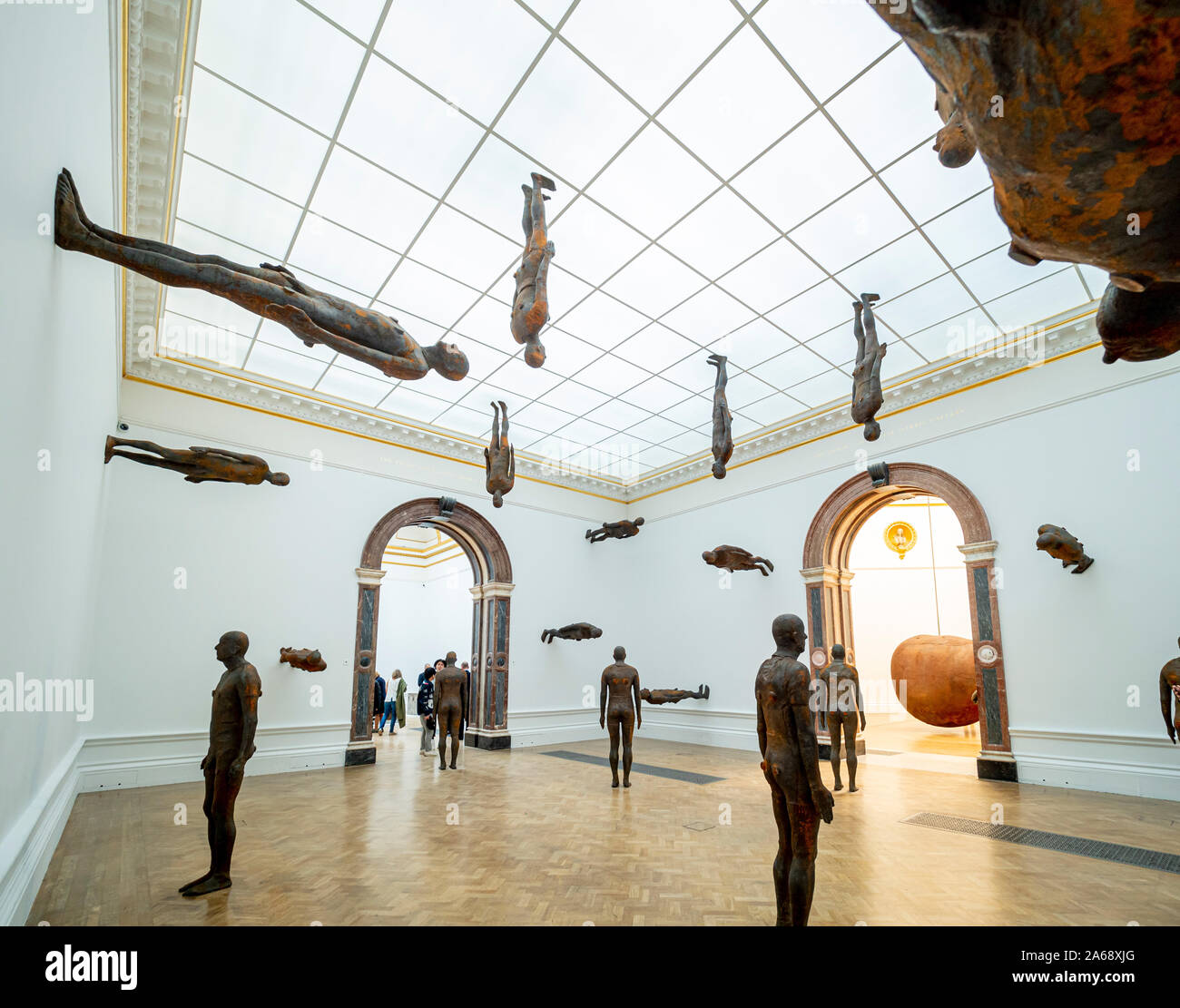 An installation by antony gormley hi-res stock photography and images ...