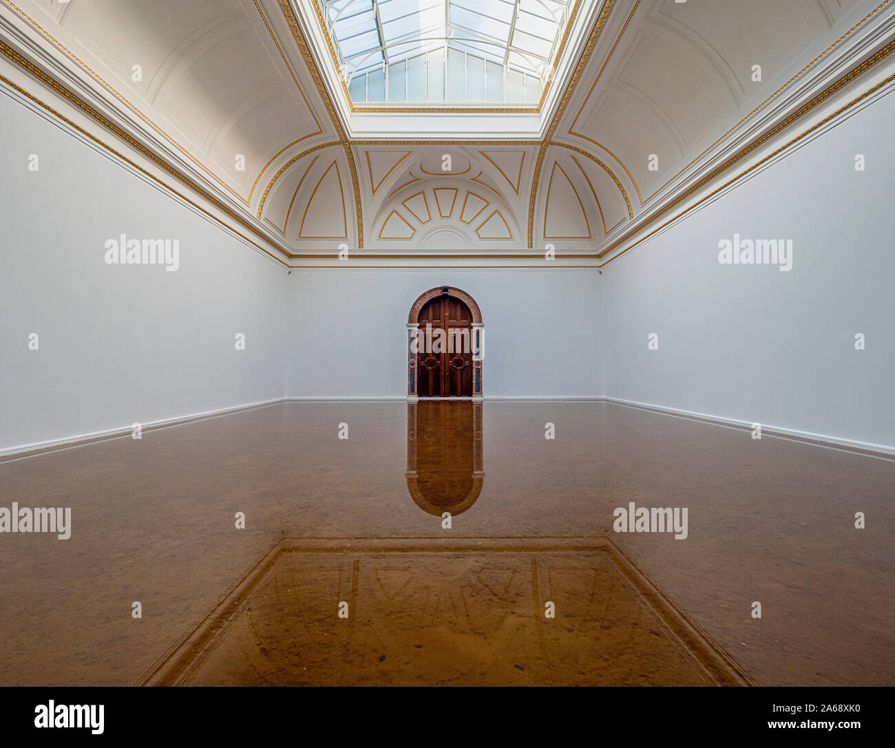 Host 2019, by Antony Gormley, Royal Academy, London, UK Stock Photo - Alamy