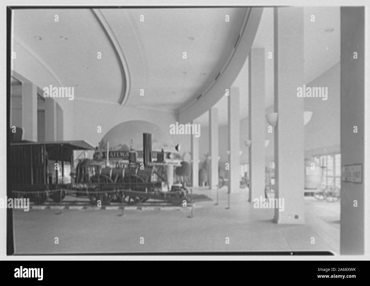 World's Fair, Railroad Building Stock Photo - Alamy