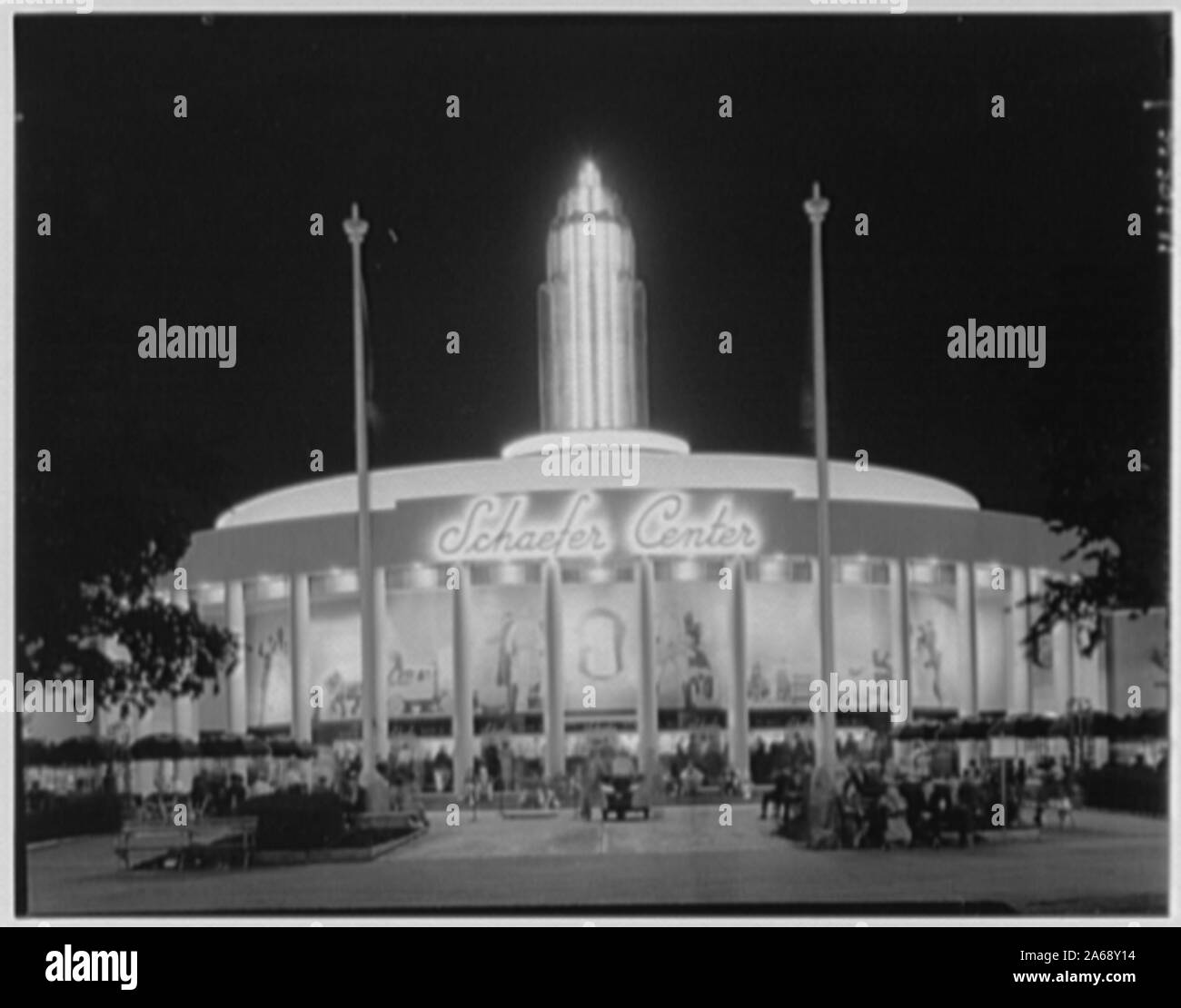 World's Fair, Schaefer Center Stock Photo - Alamy