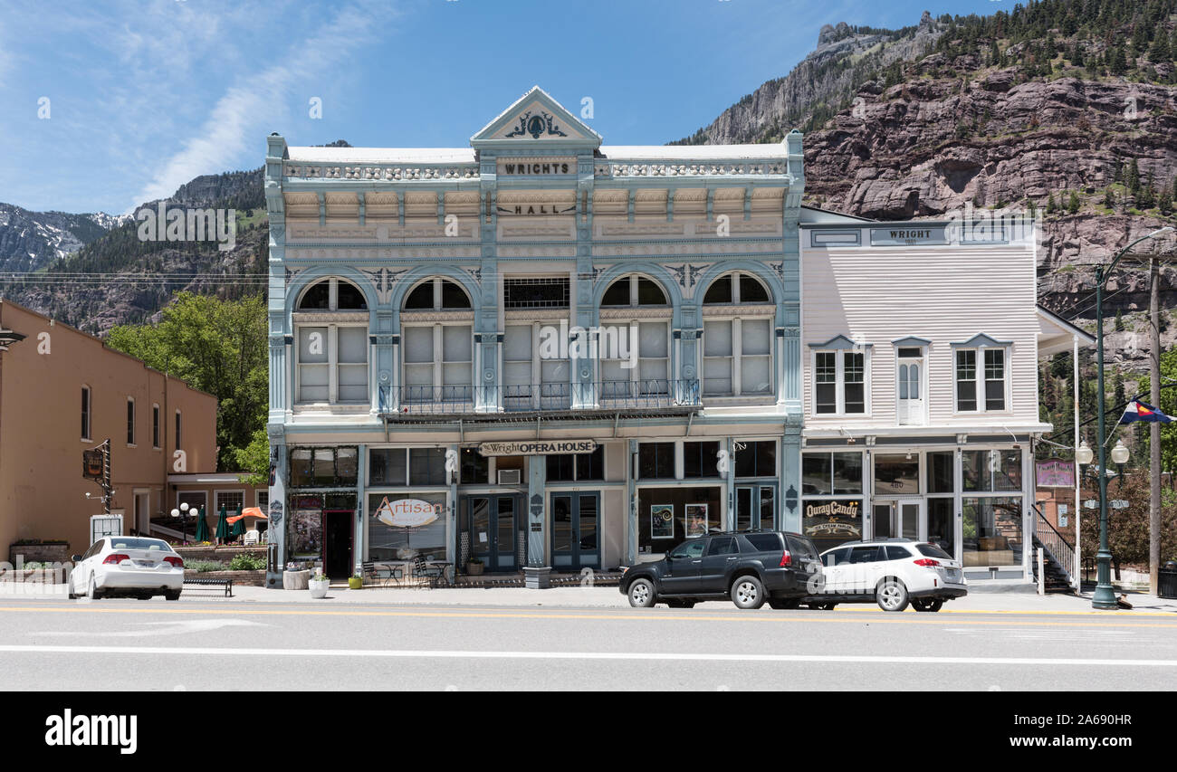 Wright Opera House, Ouray, Colorado Stock Photo - Alamy