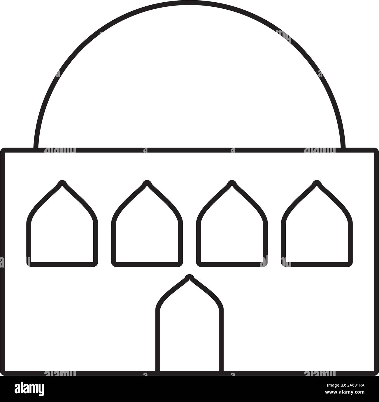 manger house building isolated icon Stock Vector Image & Art - Alamy