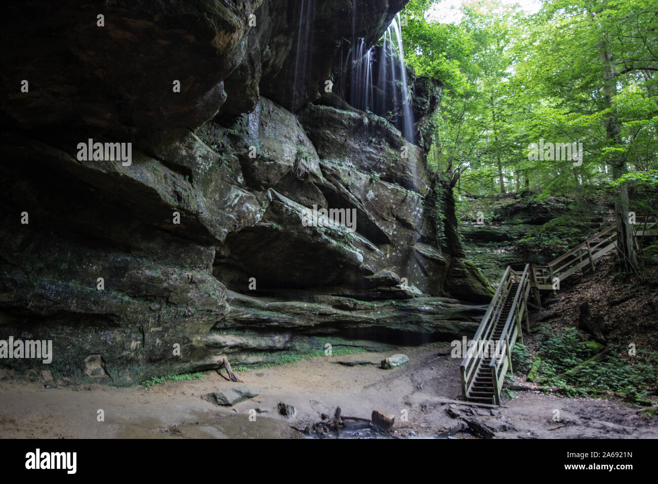 Big Lyons Falls, Mohican State Park, Ohio Stock Photo - Alamy