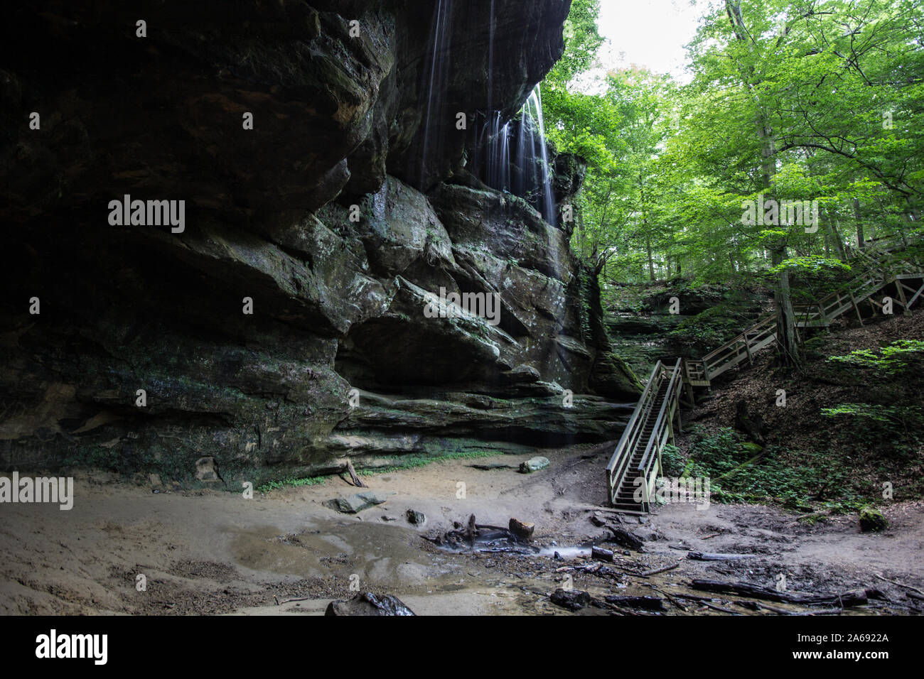 Big Lyons Falls, Mohican State Park, Ohio Stock Photo - Alamy