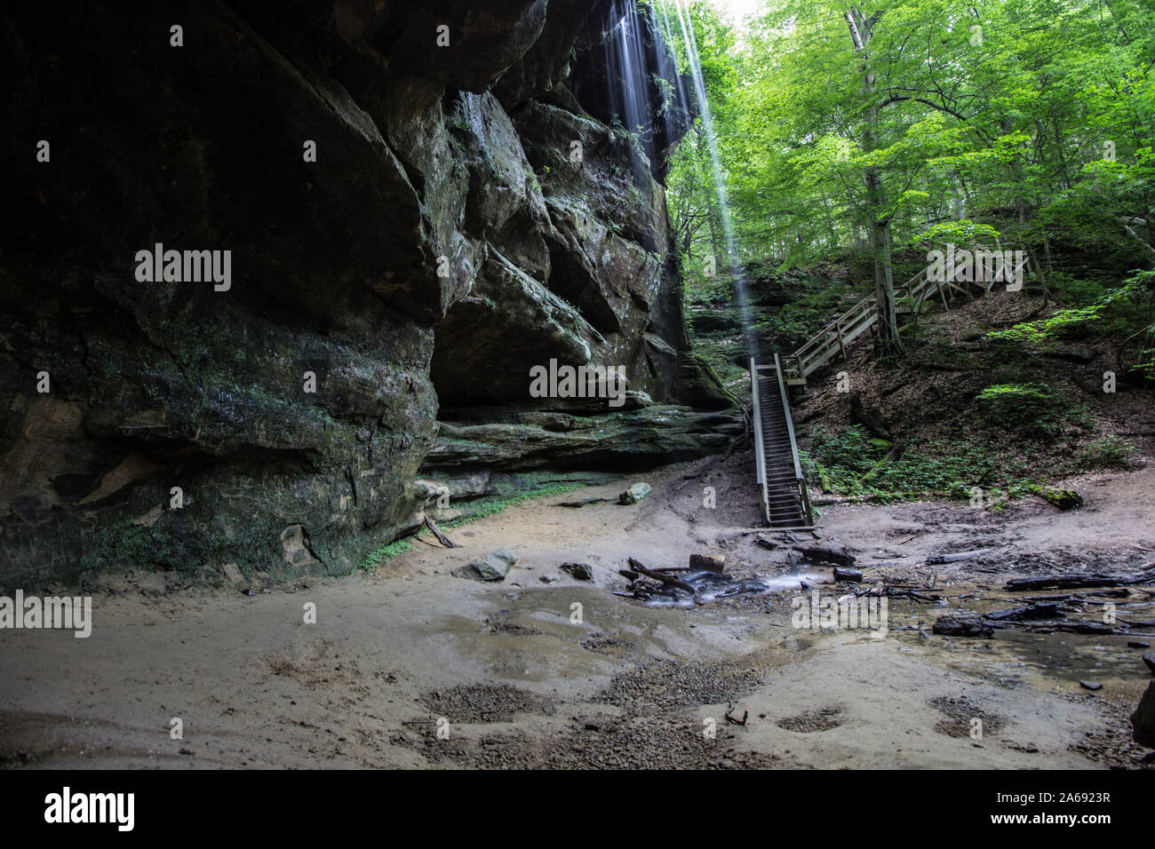 Big Lyons Falls, Mohican State Park, Ohio Stock Photo - Alamy