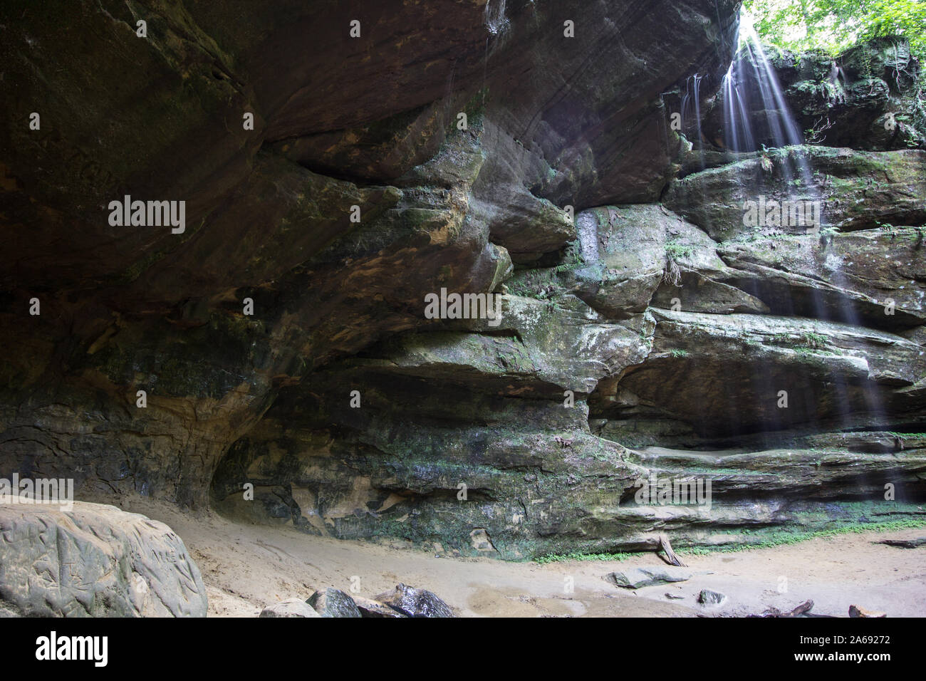 Big Lyons Falls, Mohican State Park, Ohio Stock Photo - Alamy