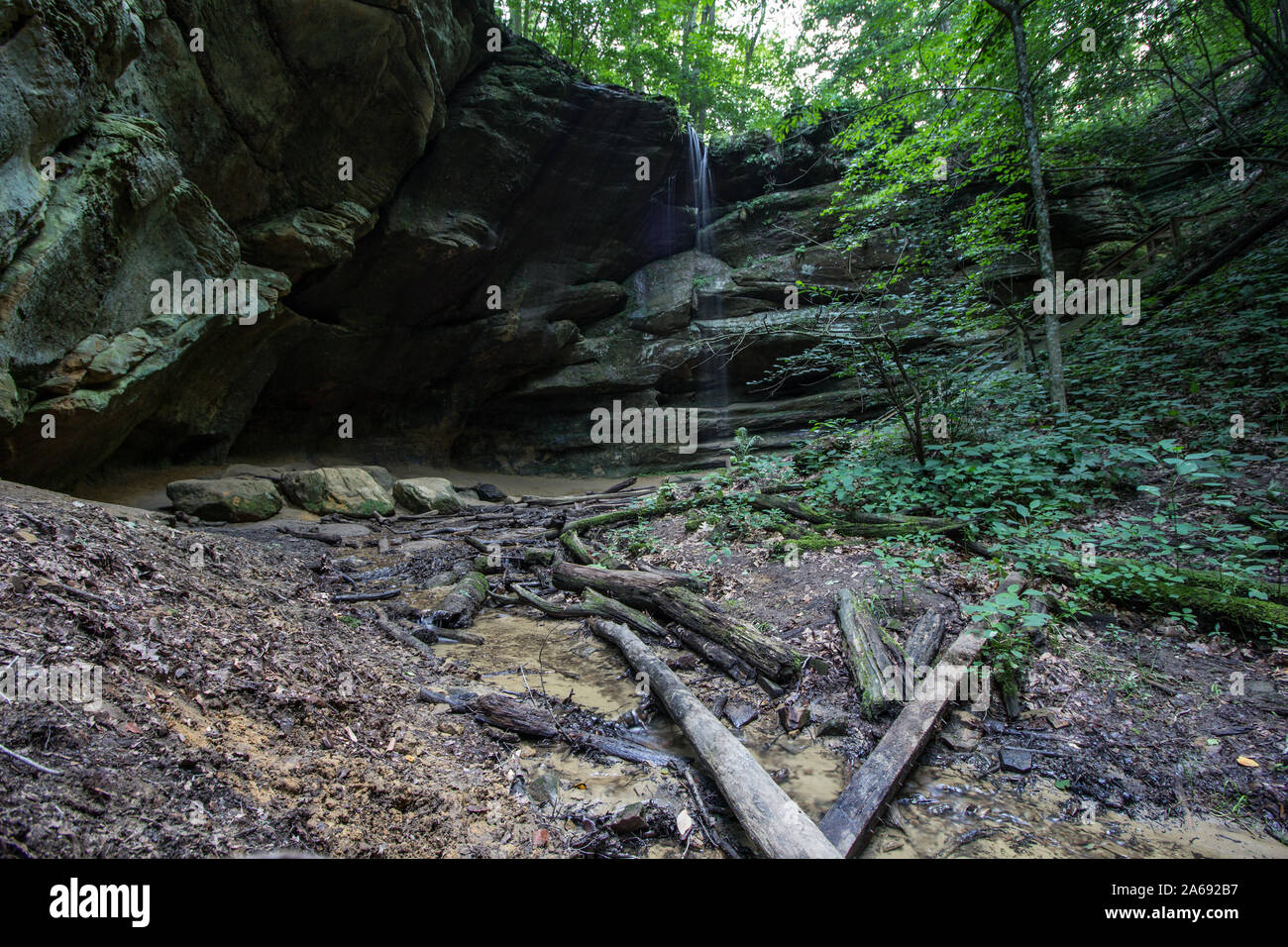 Big Lyons Falls, Mohican State Park, Ohio Stock Photo - Alamy