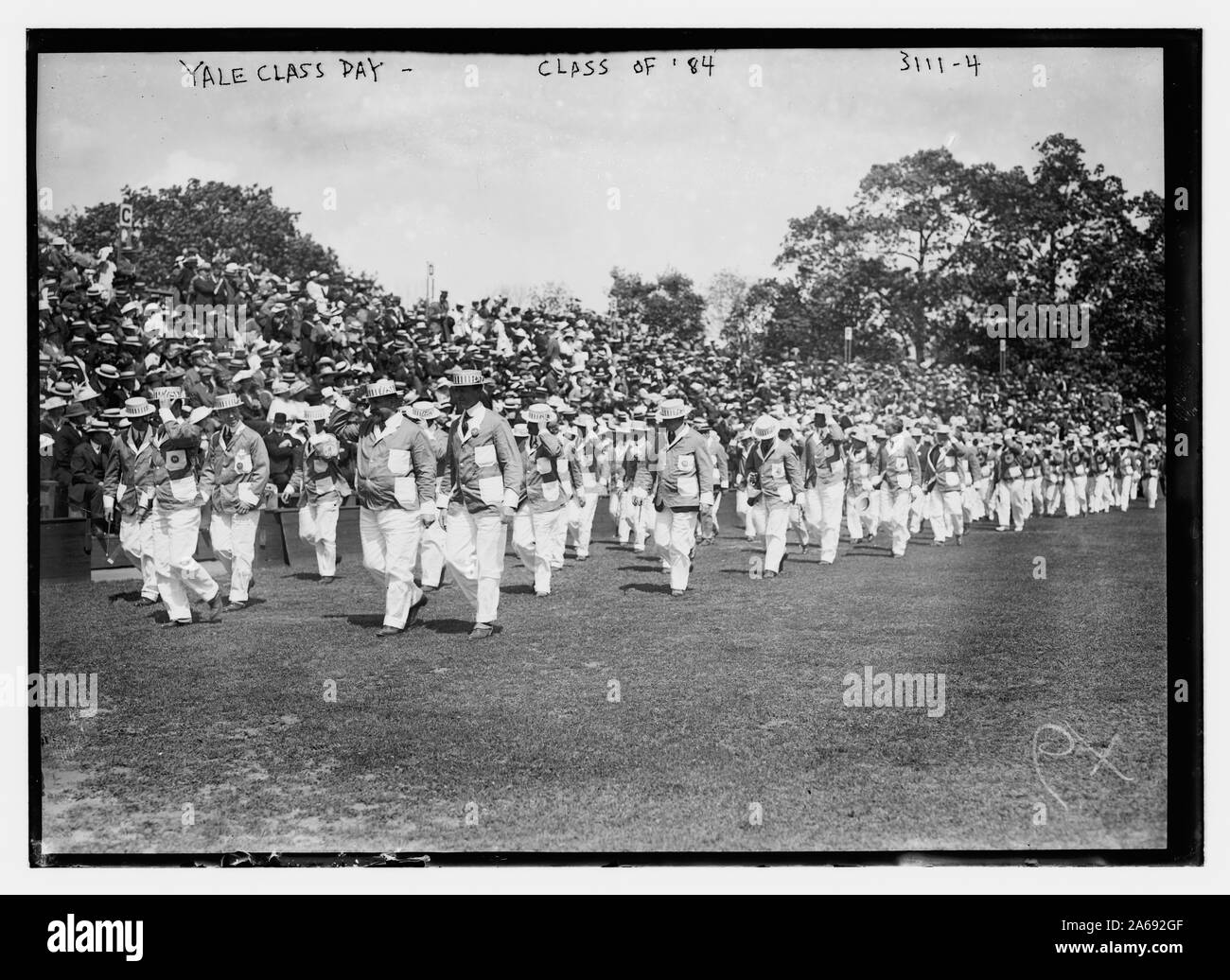 Yale Class Day -- Class of 1884 Stock Photo - Alamy