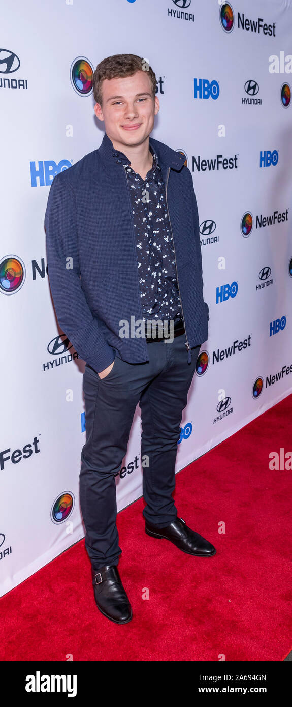 New York, NY, USA - October 23, 2019: Christopher Gray attends the ...