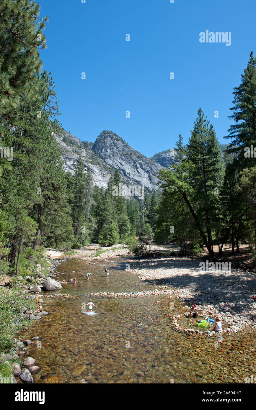 Yosemite National Park spans eastern portions of Tuolumne, Mariposa and ...