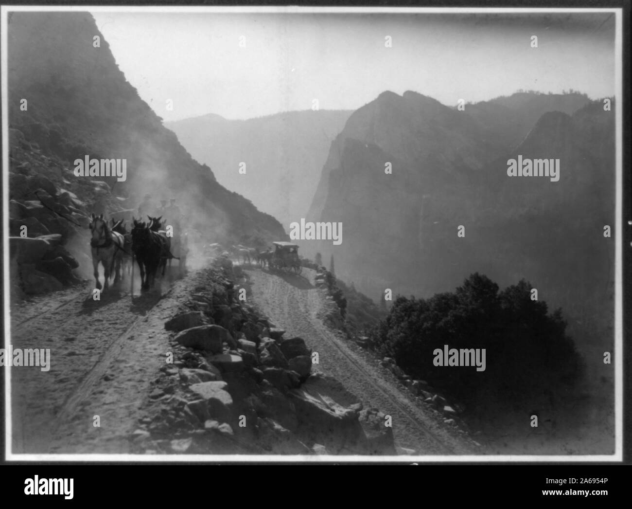 Yosemite from Oak Flat grade / Boysen, Yosemite Stock Photo - Alamy