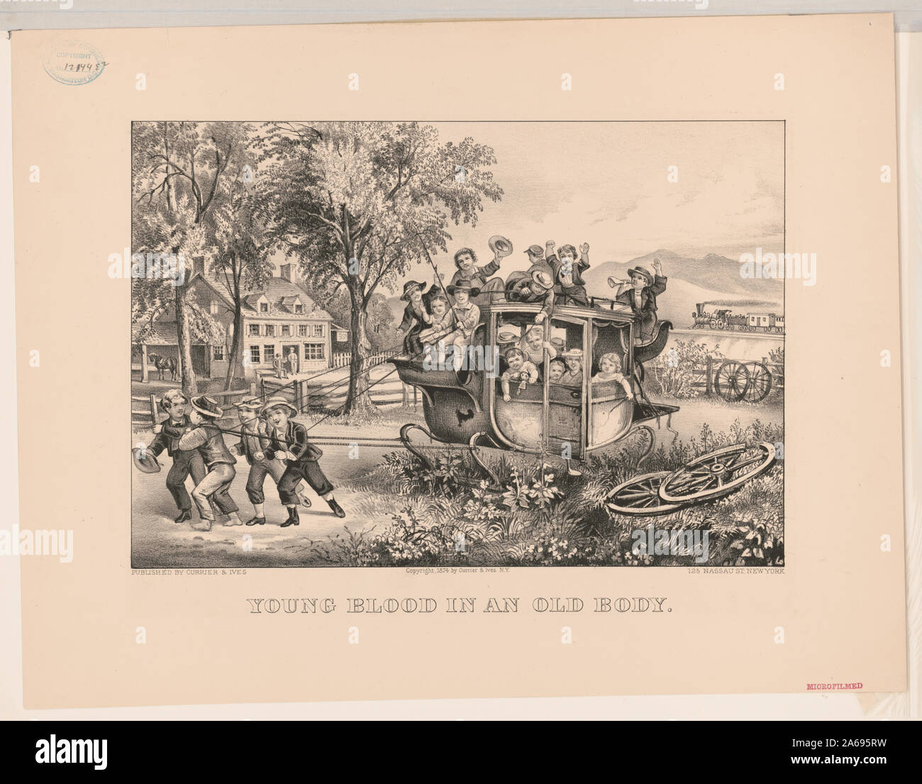 Young blood in an old body Stock Photo - Alamy