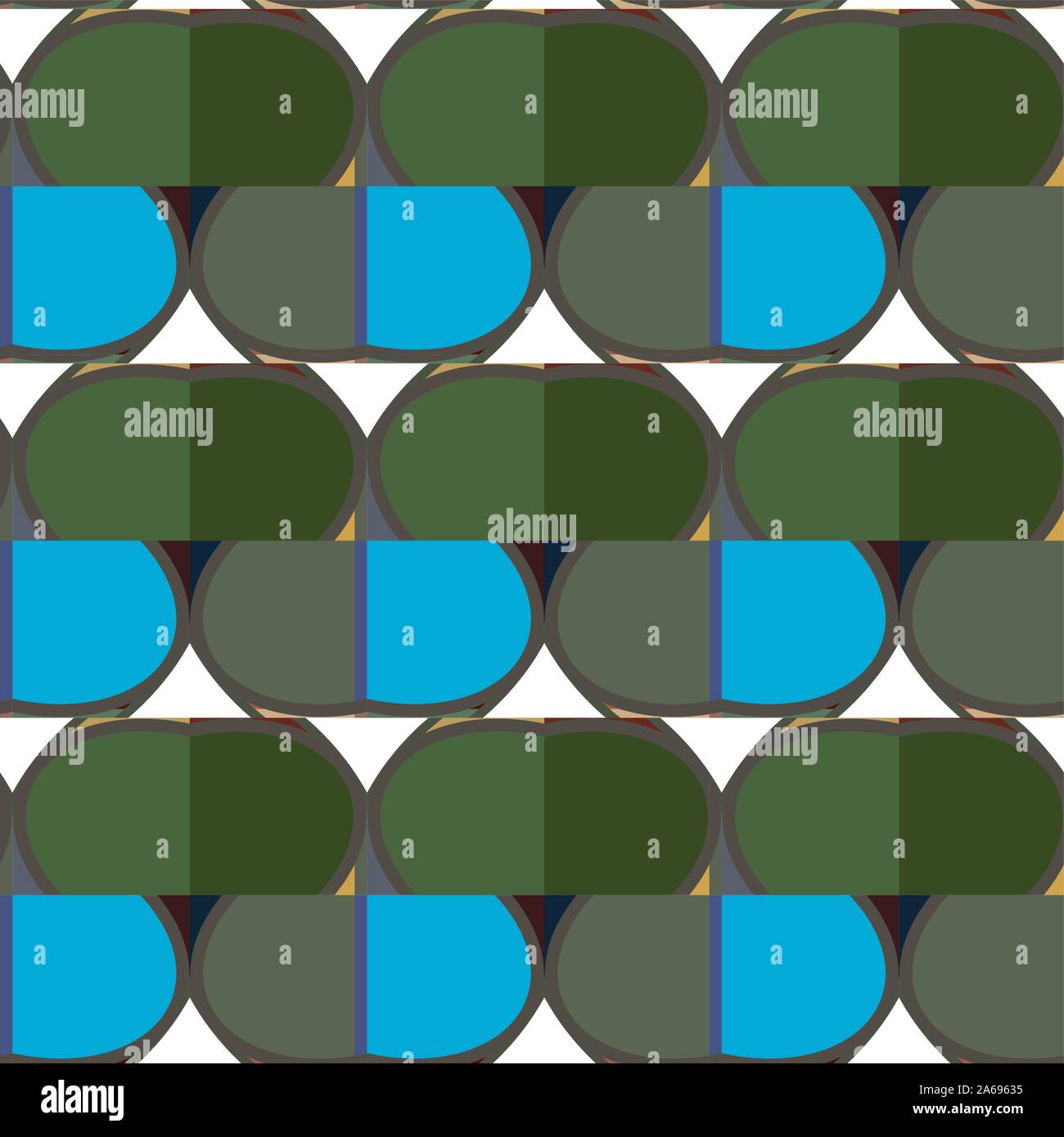 Seamless Vector Pattern Background Texture In Geometric Ornamental