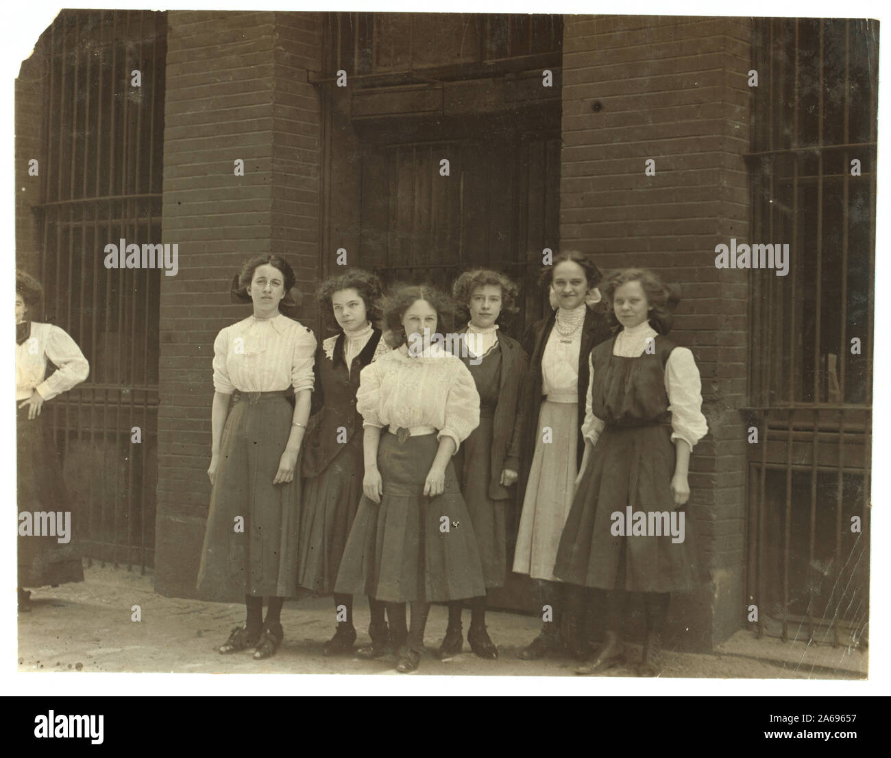 Young girls Inland Type Foundry 9 to 10 hours a day. Abstract ...