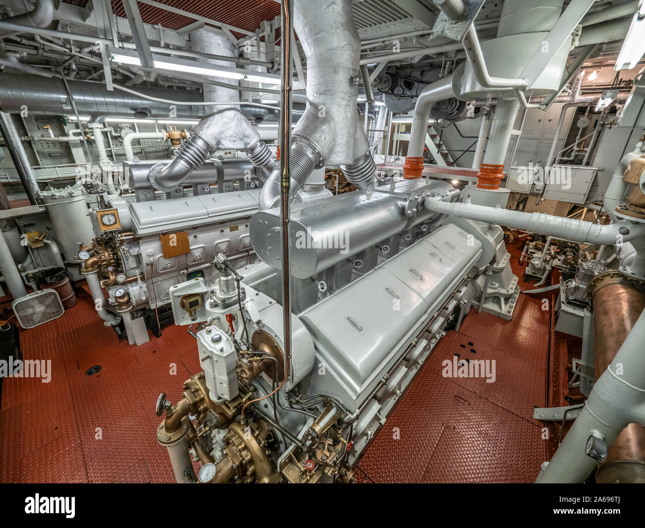 Diesel Engine Room