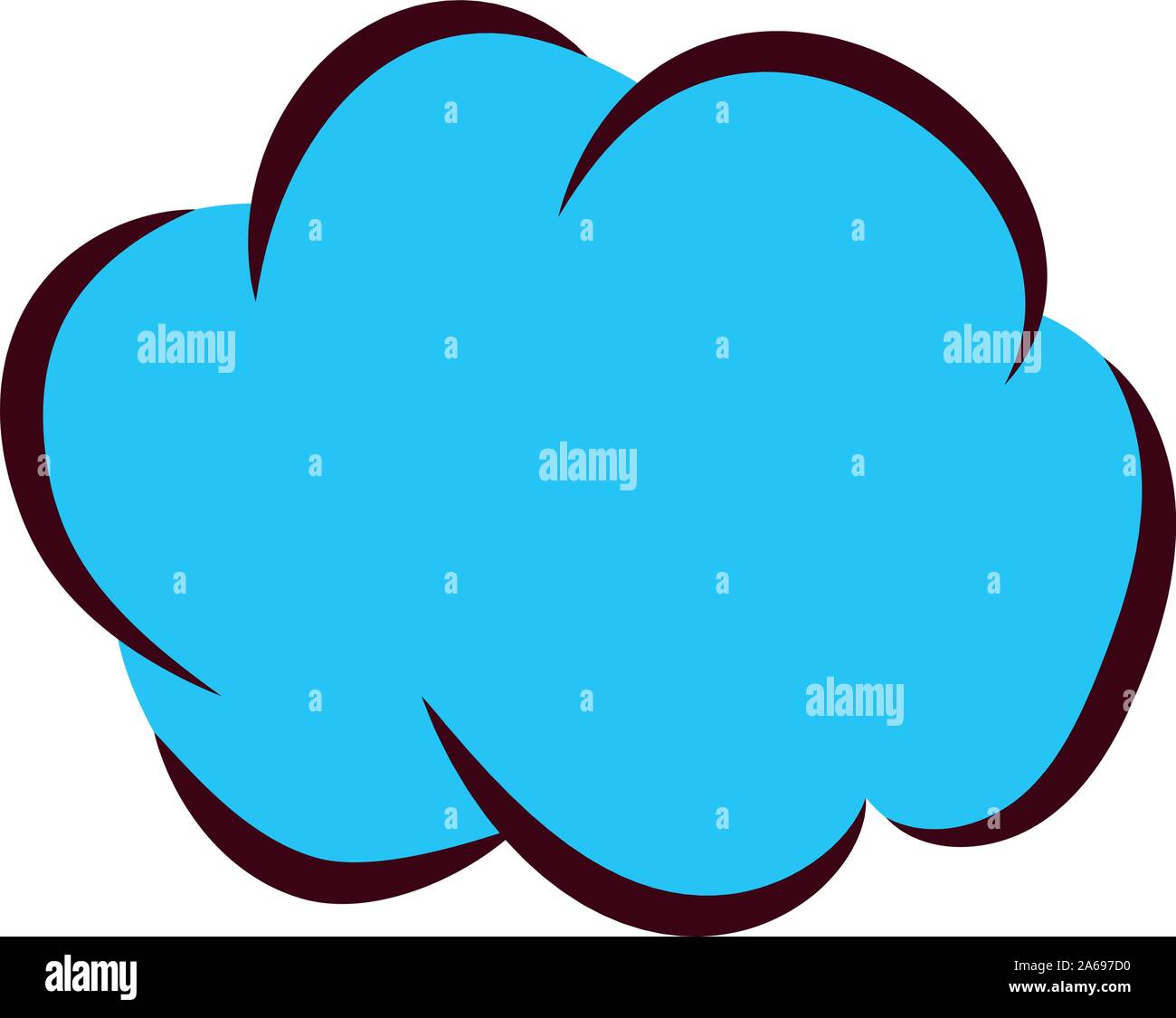 sky cloud pop art style Stock Vector Image & Art - Alamy