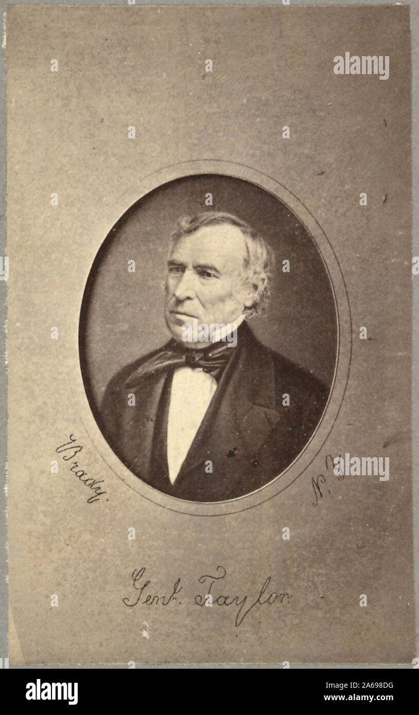 Zachary Taylor, head-and-shoulders portrait, facing left] / Brady, N.Y ...