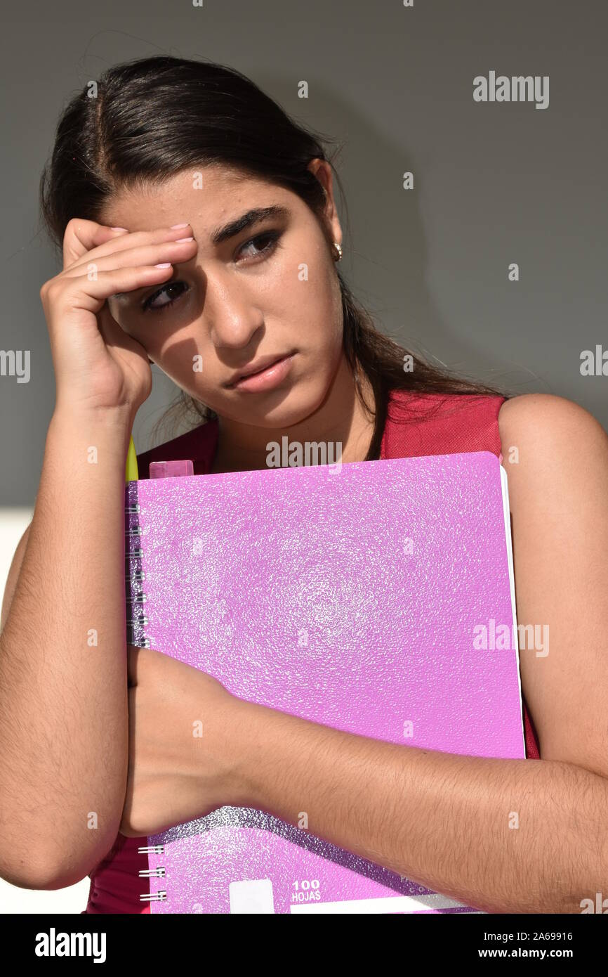 Worried student university hi-res stock photography and images - Alamy