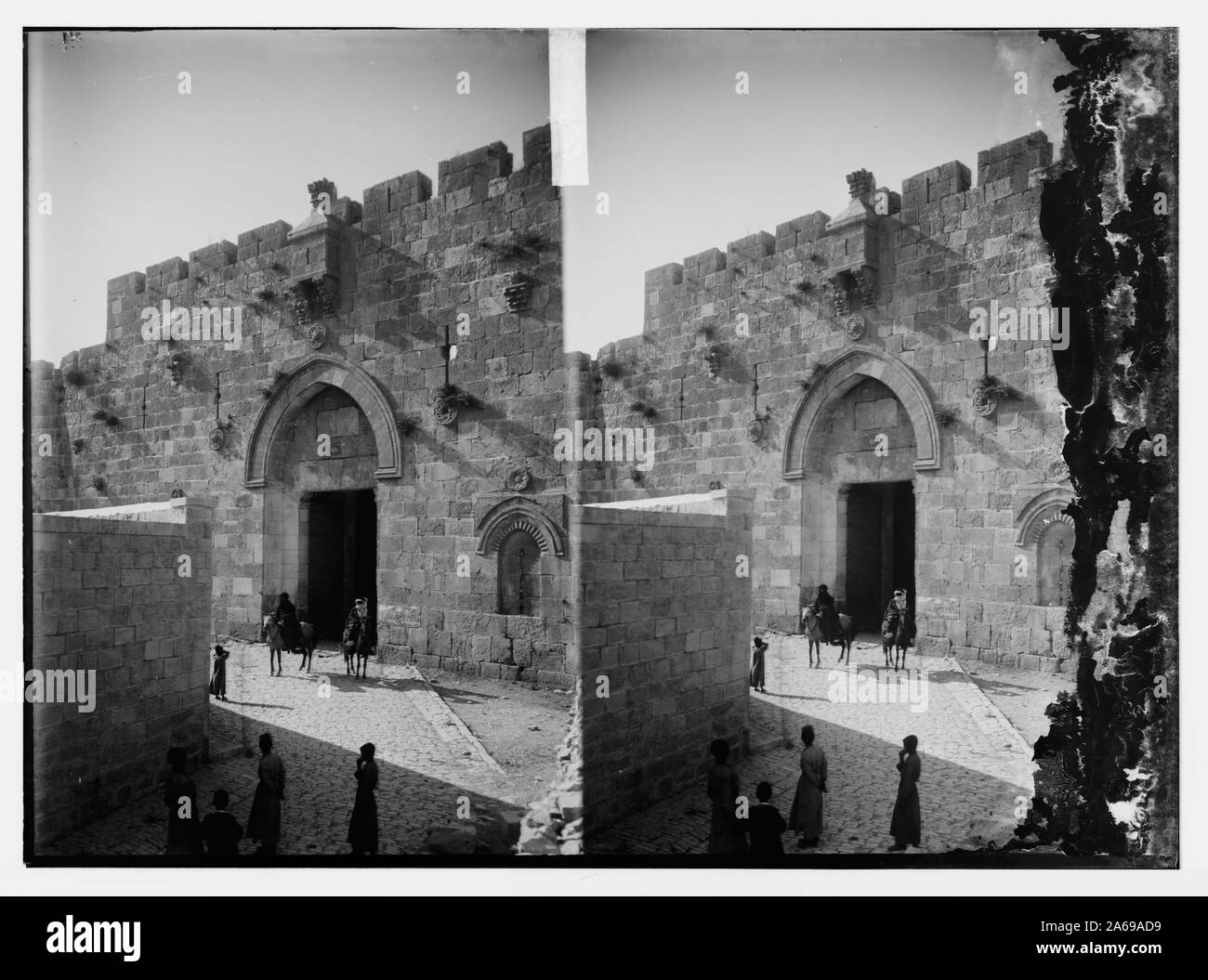 Zion Gate, Jerusalem Stock Photo - Alamy