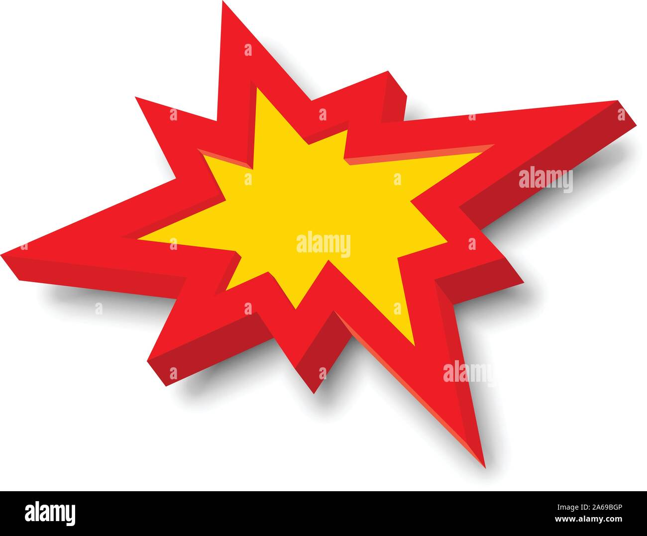 Explosion sign Stock Vector Images - Alamy