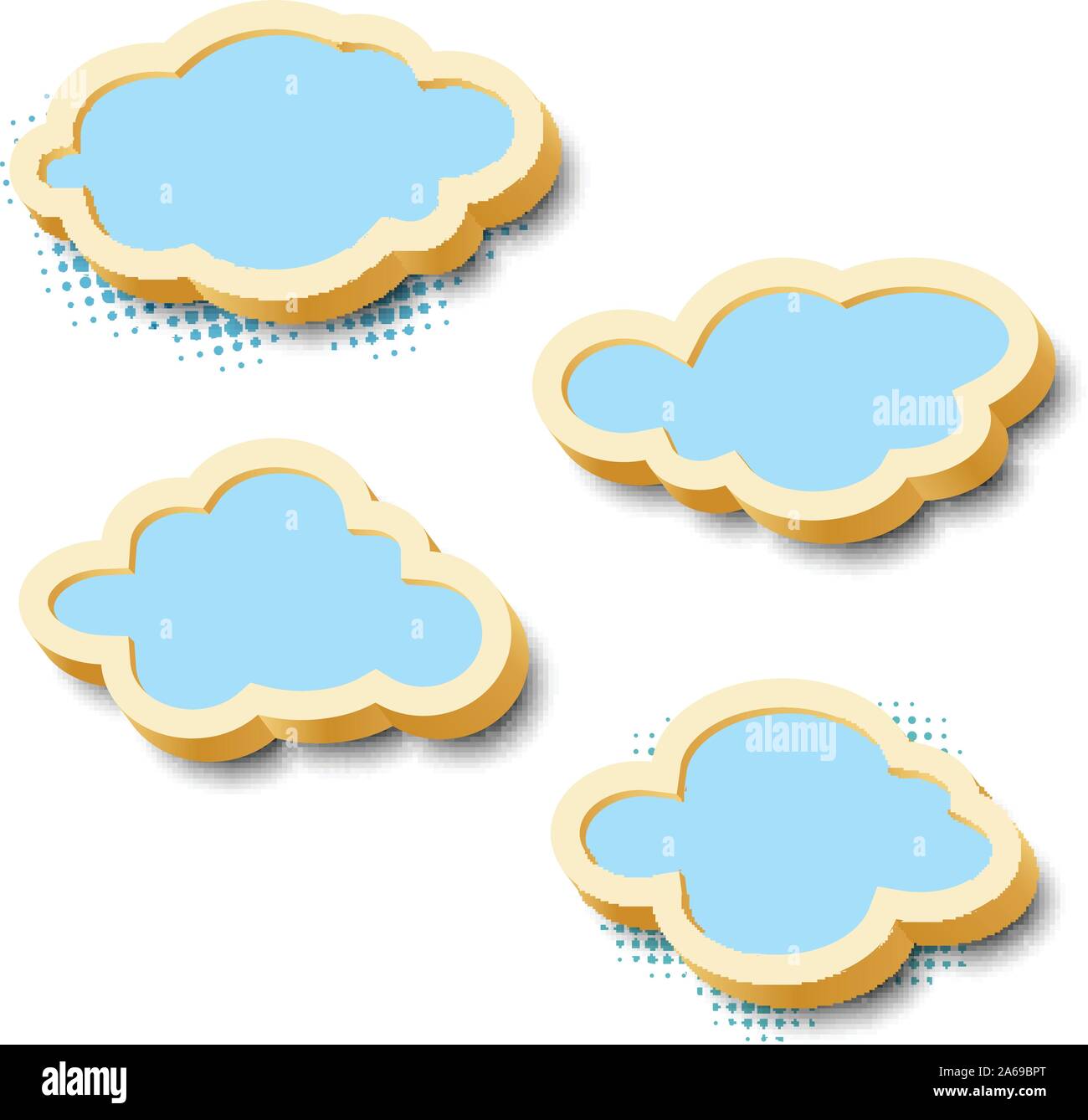 Set weather frames hi-res stock photography and images - Alamy