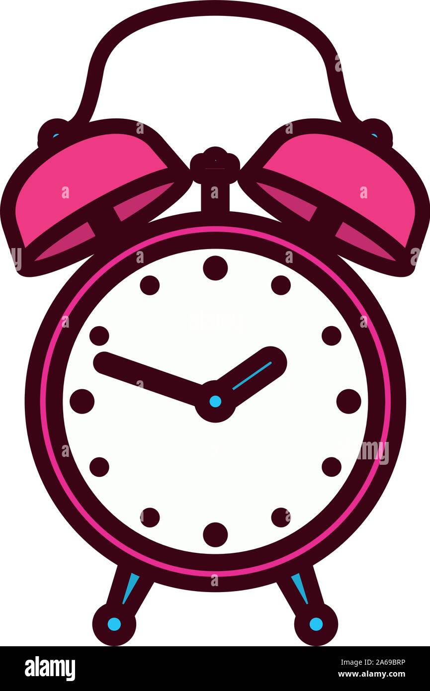 alarm clock pop art style Stock Vector Image & Art - Alamy