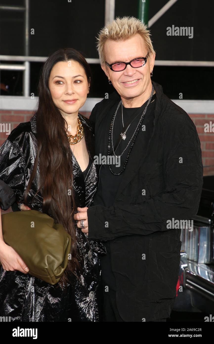 Hollywood, Ca. 24th Oct, 2019. China Chow and Billy Idol at the Los ...
