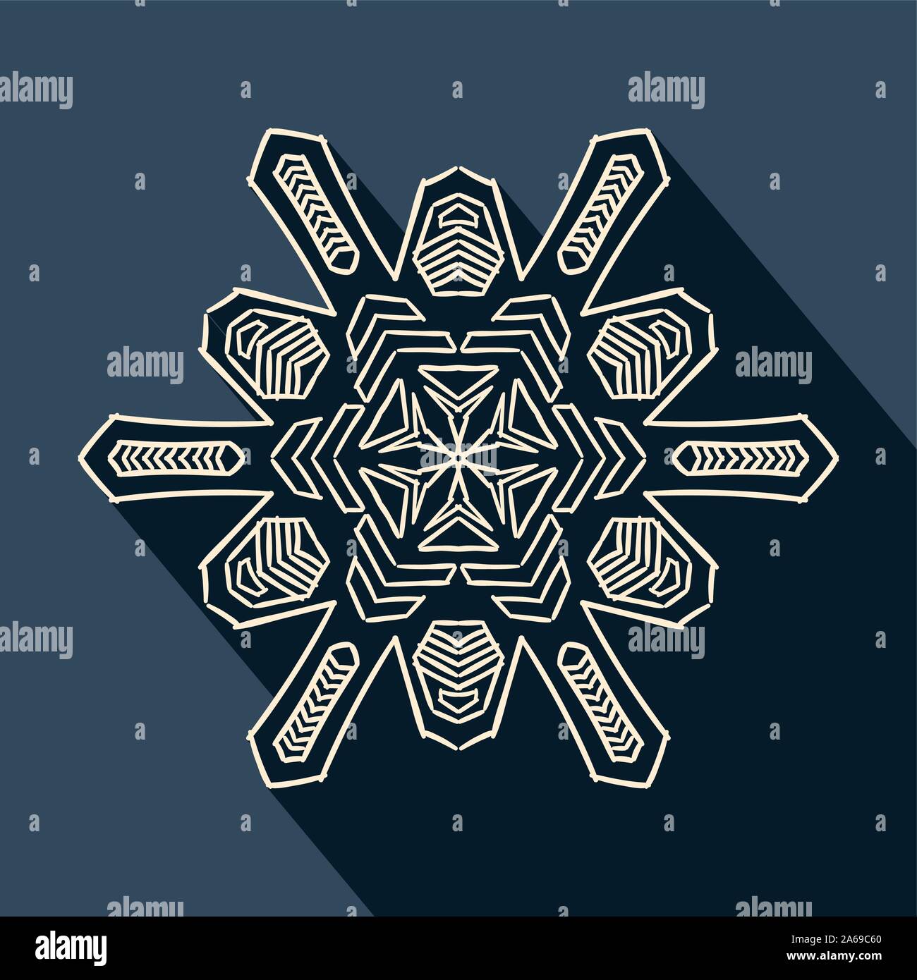 Silhouette filigree Stock Vector Images - Alamy