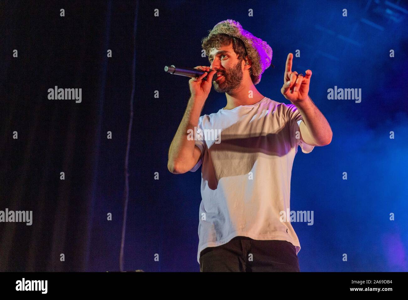 October 23, 2019, Madison, Wisconsin, U.S: JACK MET of AJR during the ...