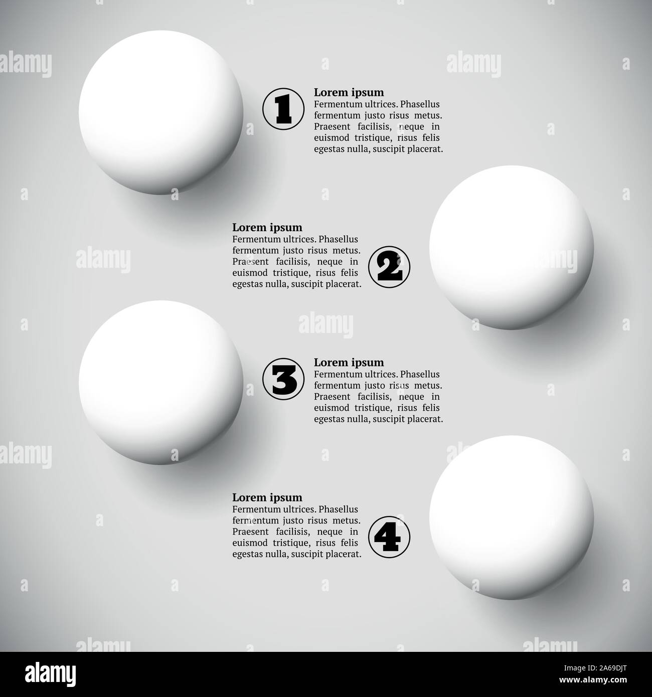 Infographics with group of flying balls Stock Vector Image & Art - Alamy