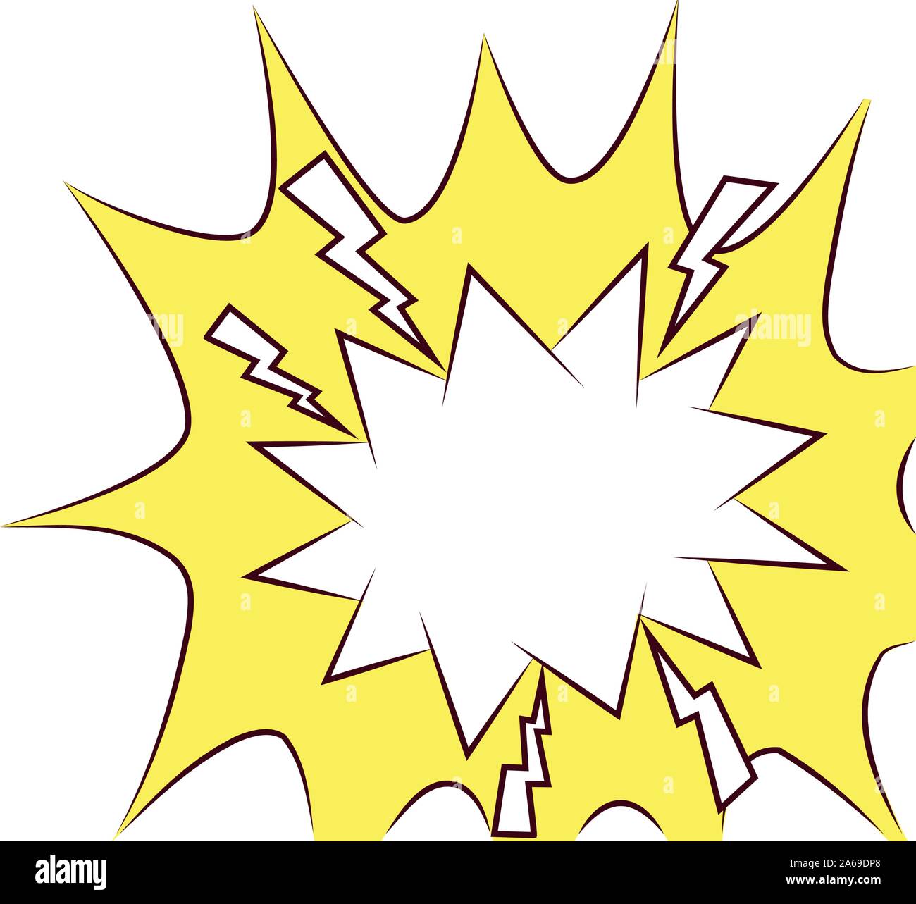 expresion splash pop art style Stock Vector Image & Art - Alamy