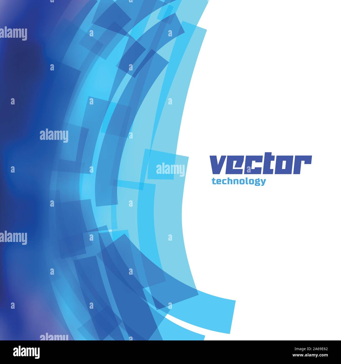 Vector background with blue blurred lines Stock Vector Image & Art - Alamy