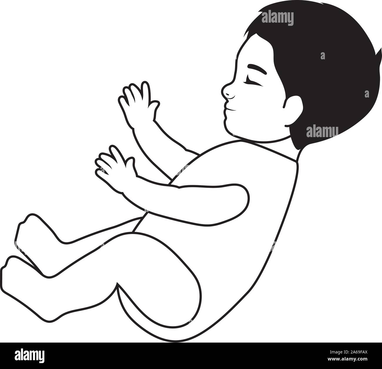 Cute baby jesus manger Cut Out Stock Images & Pictures - Alamy