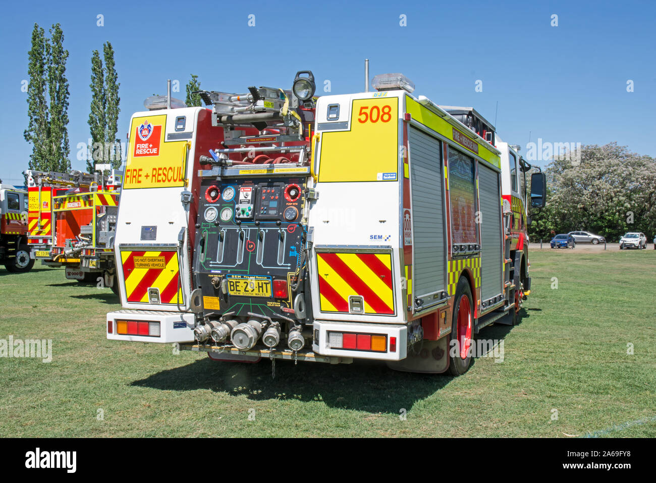Fire Truck Back View