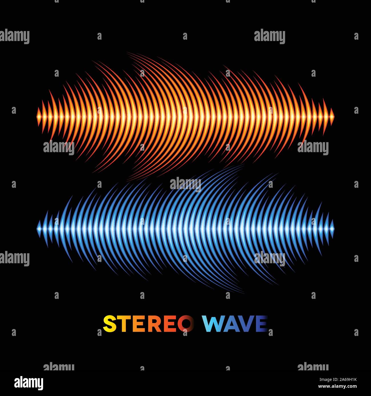 Stereo test Stock Vector Images - Alamy