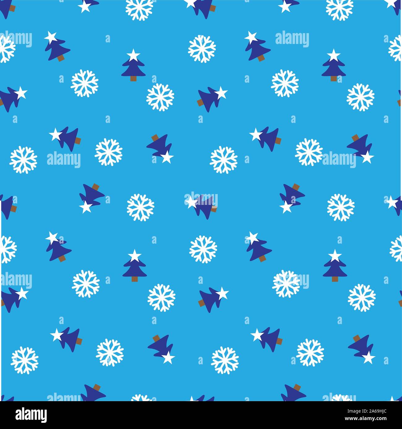 Colourful Festive Christmas Holiday seamless pattern background in ...