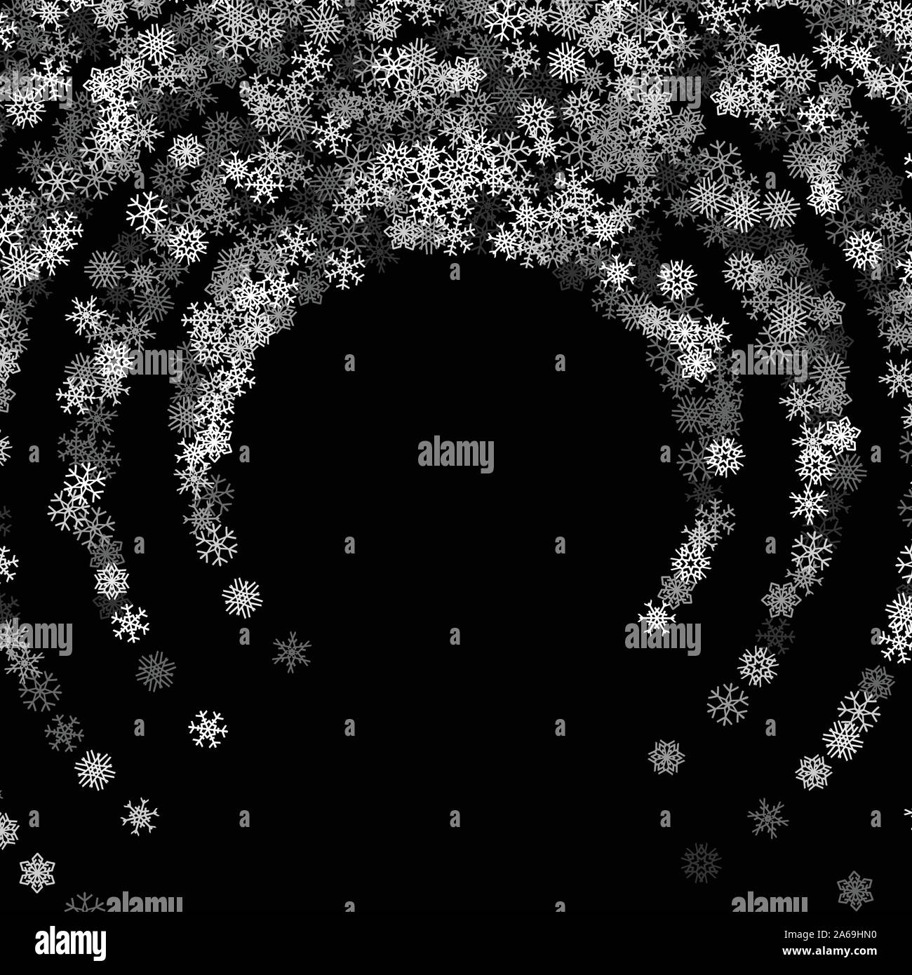 Fluffy flake Stock Vector Images - Alamy