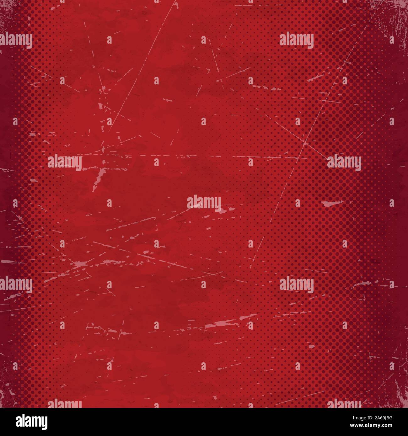 Old red scratched card Stock Vector Images - Alamy