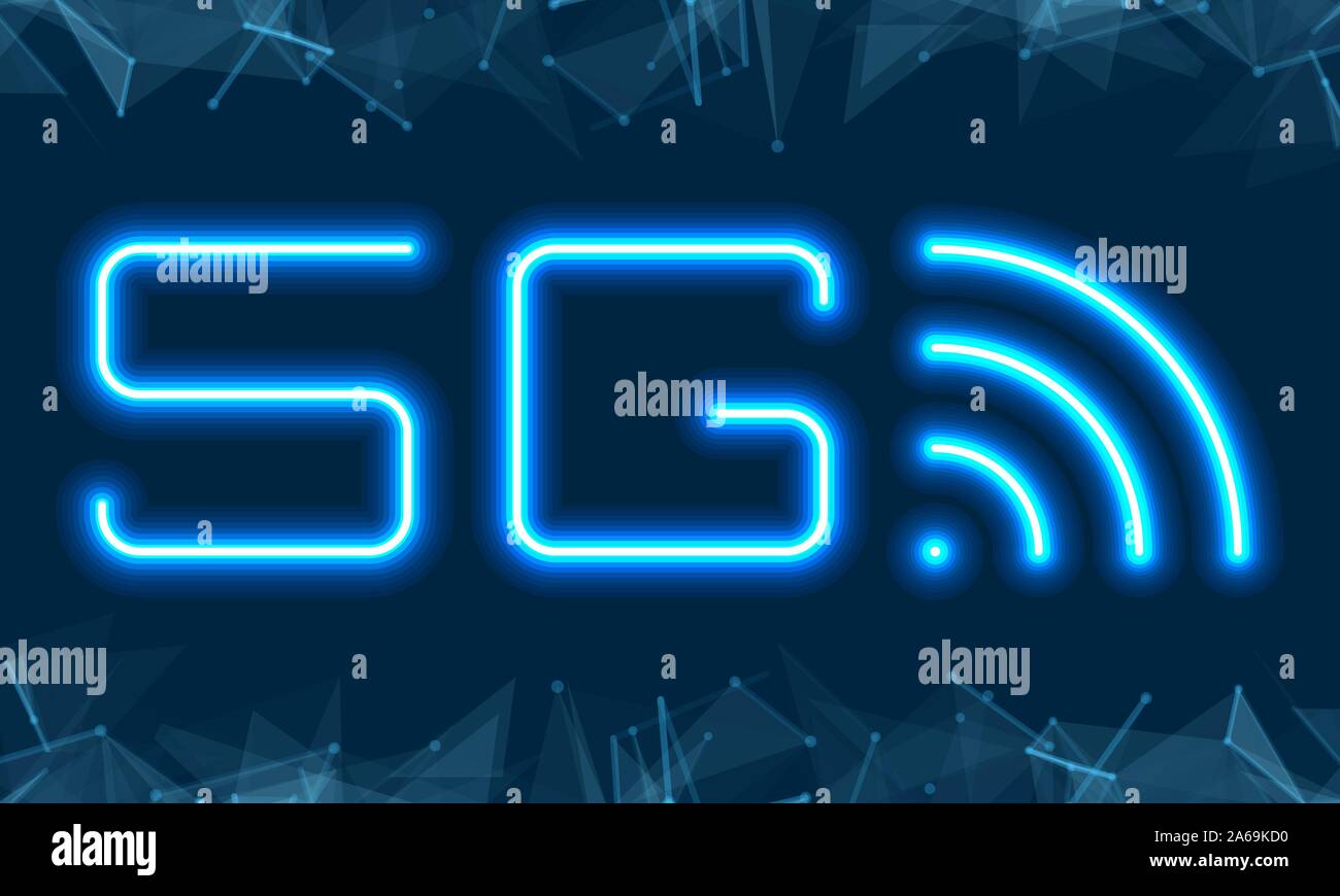 5G New Wireless Internet Wi-Fi Connection. Global Network High Speed ...
