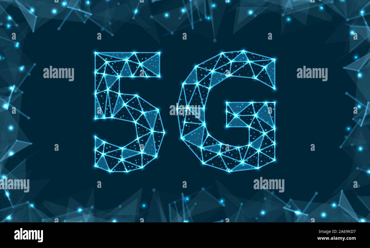 5G New Wireless Internet Wi-Fi Connection. Global Network High Speed ...