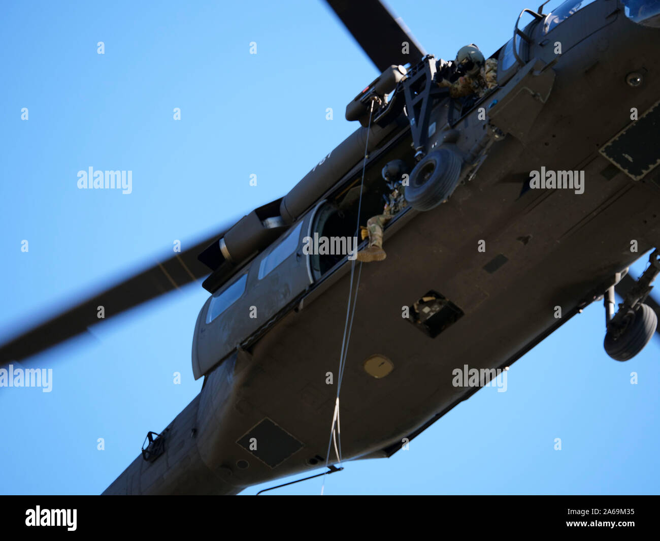 The Indiana Army National Guard Helicopter Aquatic Rescue Team and the ...