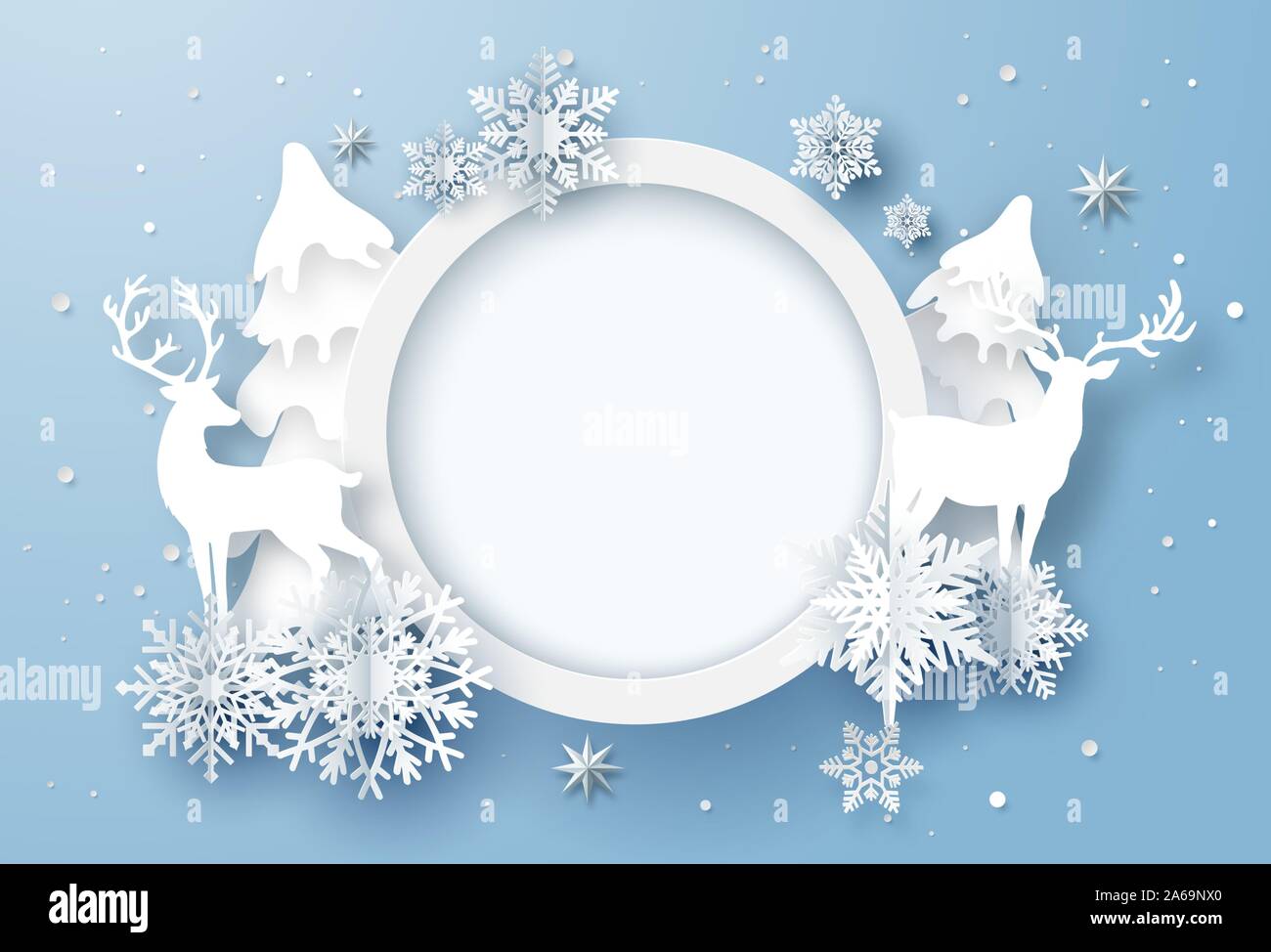 Winter greeting card hi-res stock photography and images - Alamy