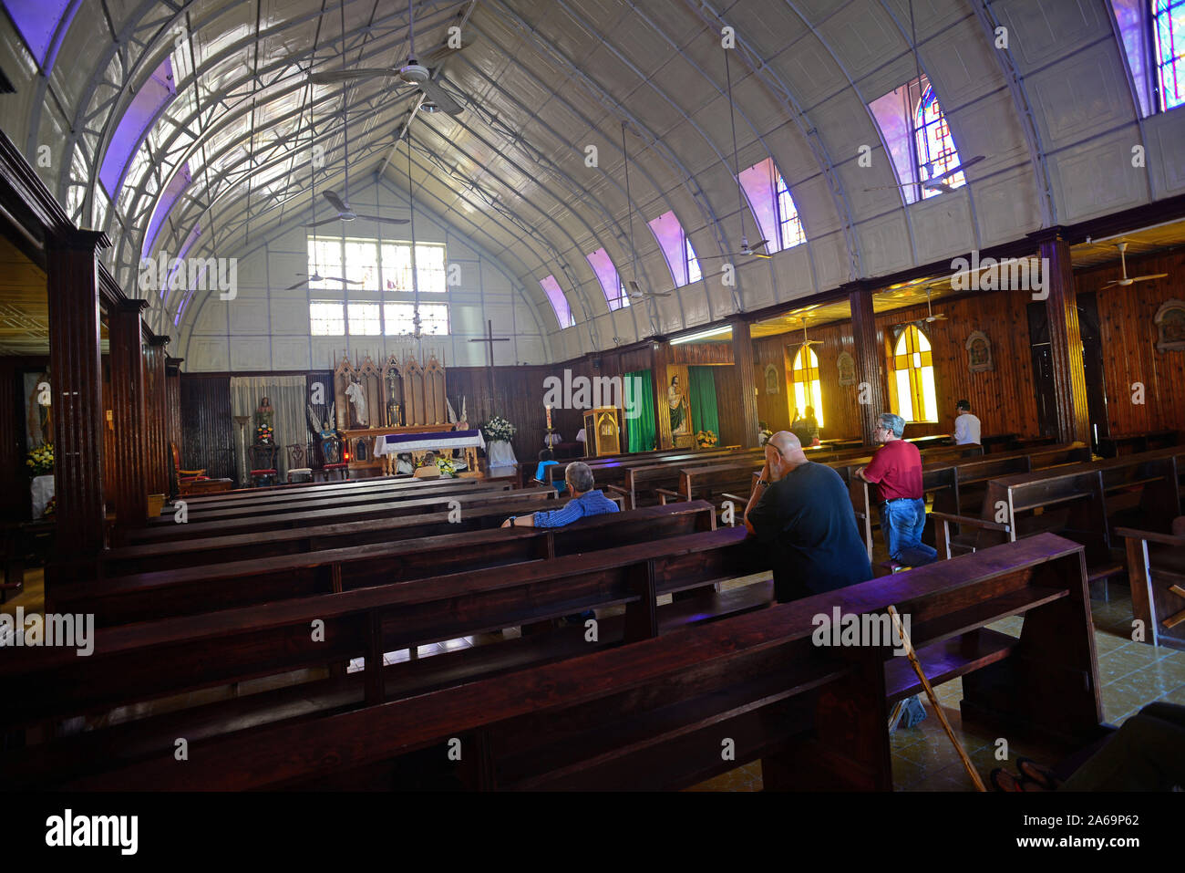 Santa Barbara church, designed by Alexandre-Gustave Eiffel, Santa ...
